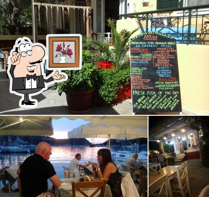 ARRIVA, Lakka - Restaurant menu, prices and reviews