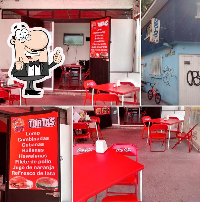 El Rey Tortas restaurant, San Luis Potosi, Mercado San Luis 400 ...