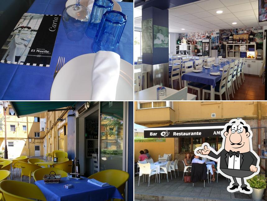 Restaurante El Muelle, Santander, Avenida Sotileza - Carta del ...