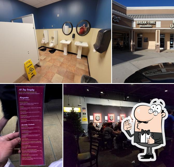 Break Time Billiards & Sports Bar, Cary - Restaurant menu, prices and ...