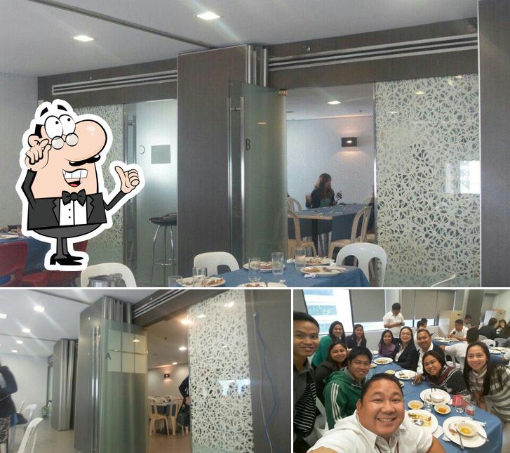 CBS Executive Lounge cafeteria, Makati