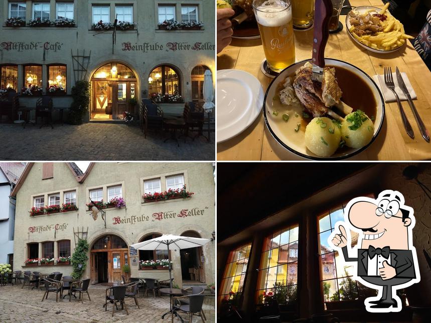 Restaurant Alter Keller, Rothenburg ob der Tauber - Restaurant menu and ...