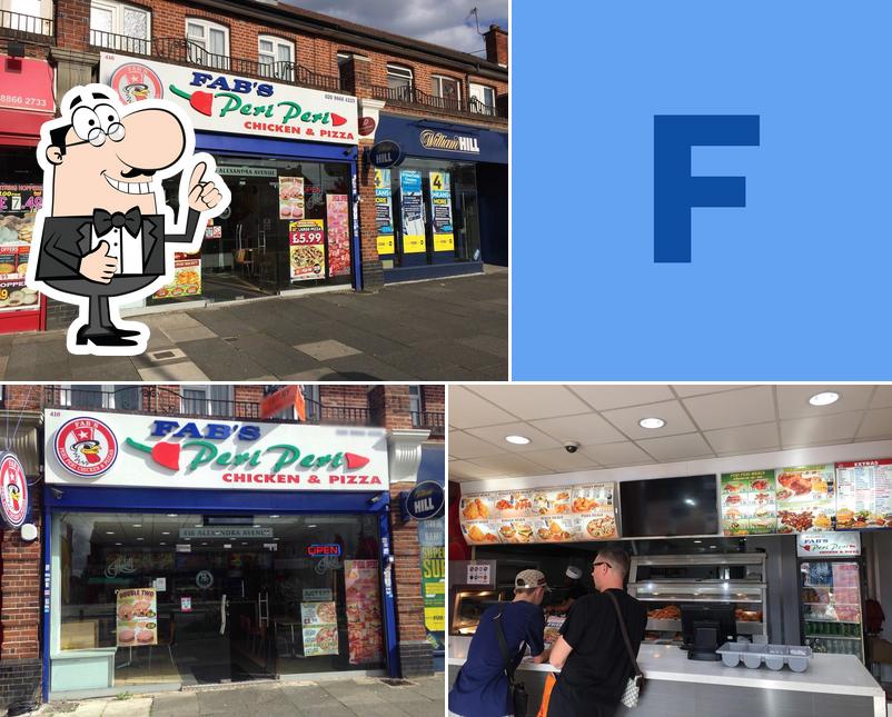 Fabs Peri Peri Chicken & Pizza in London - Restaurant menu and reviews