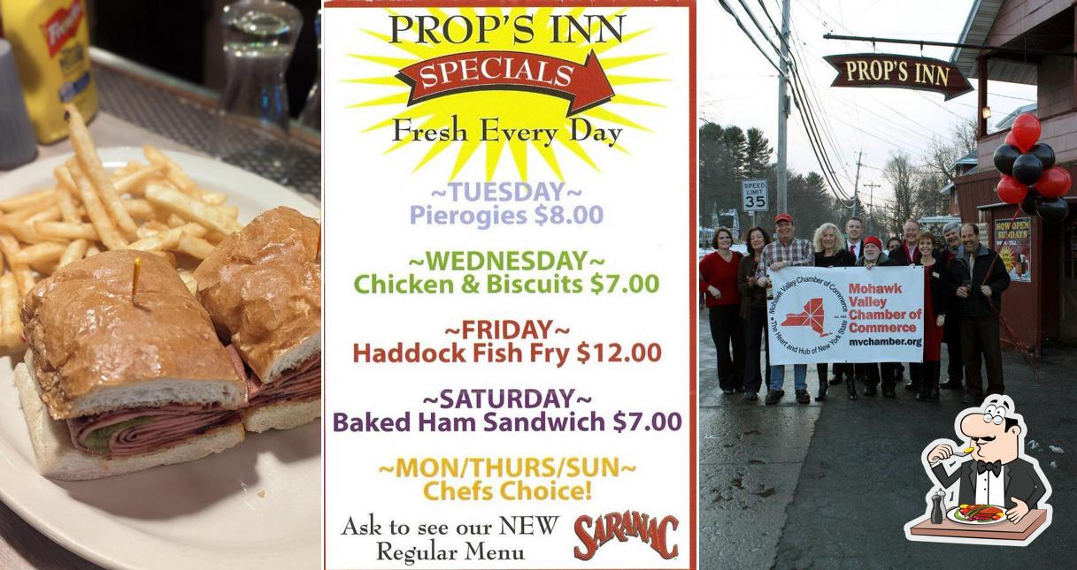 Prop's Inn, New Hartford - Restaurant menu, prices and reviews