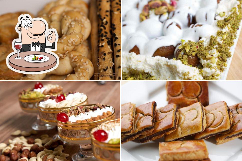 Asail Al Sham Sweets restaurant, Dubai, 65 Al Mateena St - Restaurant menu