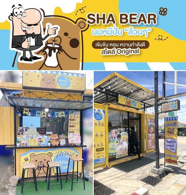 Café SHA BEAR นมหมีล้วนๆ - สาขาบางบัวทอง-ไทรน้อย, Bang Bua Thong - Opiniones del restaurante