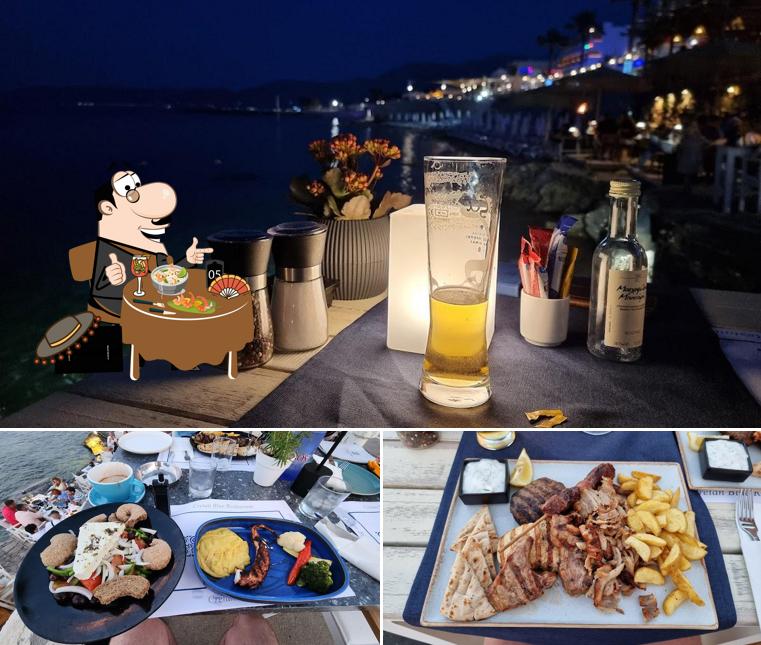 Cretan Blue Restaurant, Limenas Chersonisou - Restaurant menu, prices ...