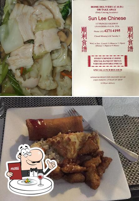 Sun Lee Chinese Take Away Food, Unanderra - Restaurant menu, prices and ...