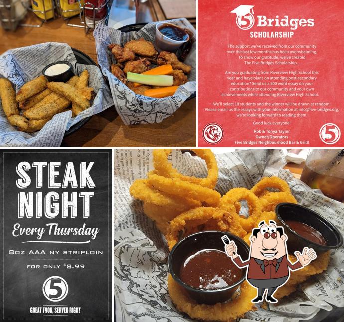 Five Bridges Bar & Grill, Riverview - Restaurant menu, prices and reviews