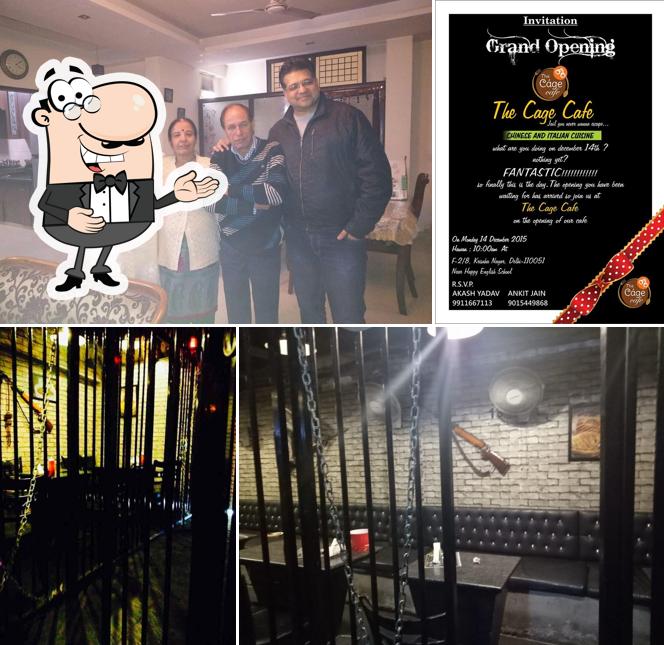 The Cage Cafe, Delhi, F-2/8 A - Restaurant reviews