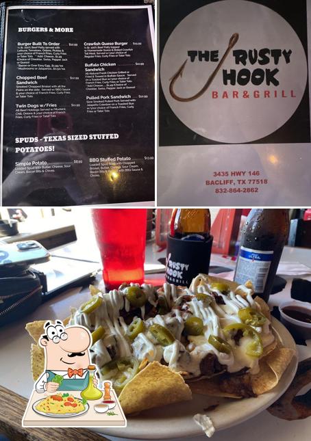 The Rusty Hook Bar & Grill, Bacliff - Restaurant menu, prices and reviews