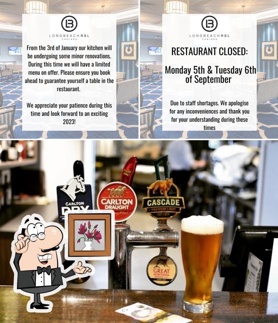 Longbeach RSL, Chelsea - Restaurant menu, prices and reviews