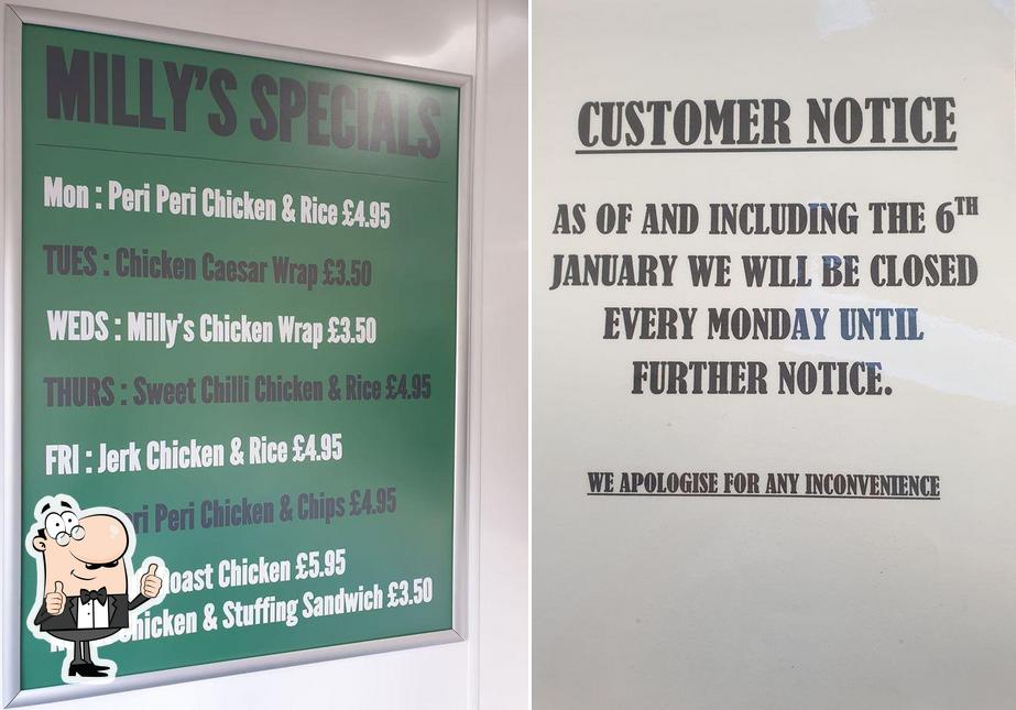 Millys Chicken & Ribs, Huddersfield - Restaurant menu, prices and reviews