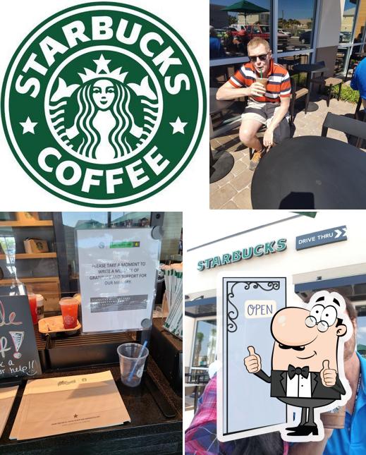 Starbucks, 840 E Eau Gallie Blvd in Melbourne - Restaurant menu and reviews