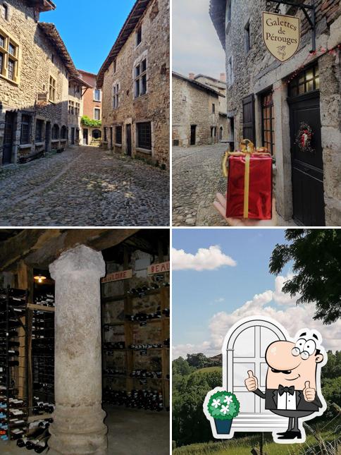 Hostellerie de Pérouges restaurant, Pérouges - Menu du restaurant et ...