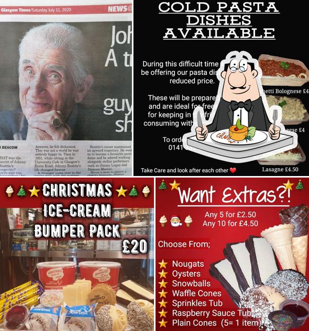 University Cafe, Glasgow - Restaurant menu, prices and reviews