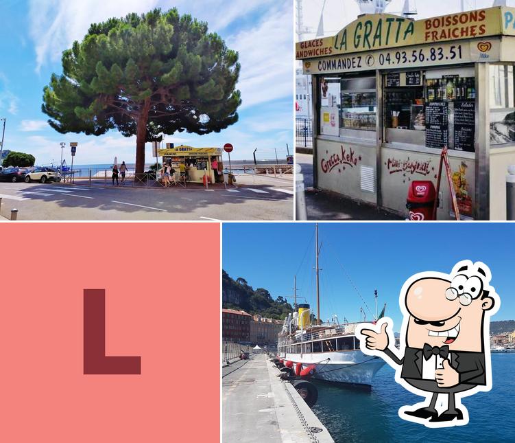 La Gratta Keka - Port de Nice fast food, Nice, 2 Bd Franck Pilatte ...