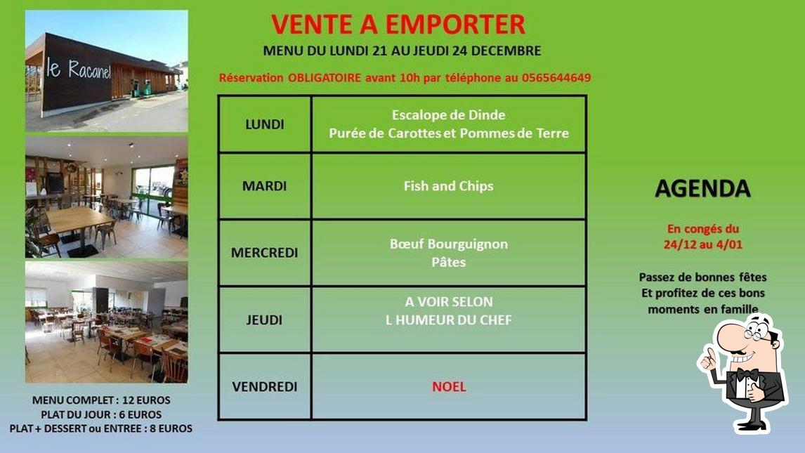 Le Racanel restaurant, Rignac - Restaurant reviews
