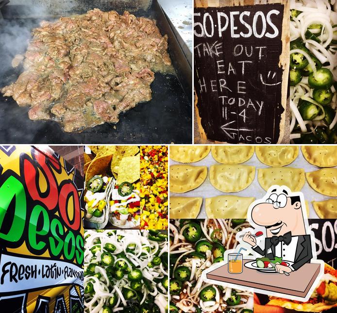 50 Pesos Kitchen & Food Truck in Burlington - Restaurant menu and reviews
