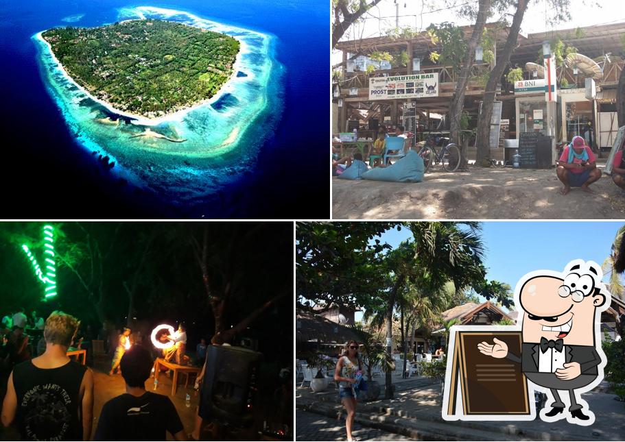 Evolution Bar, Gili Indah - Restaurant menu, prices and reviews