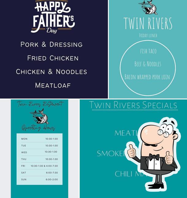 Twin Rivers Restaurant, Mount Carmel - Restaurant menu, prices and reviews