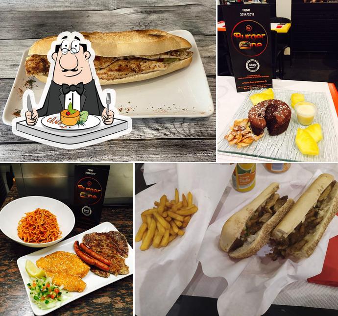 Menu of Burger One Snack Restaurant K, Antibes - reviews and ratings