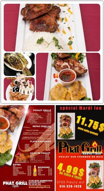 Phat Grill Resto-Bar, 3705 Rue Fleury E in Montréal - Restaurant reviews
