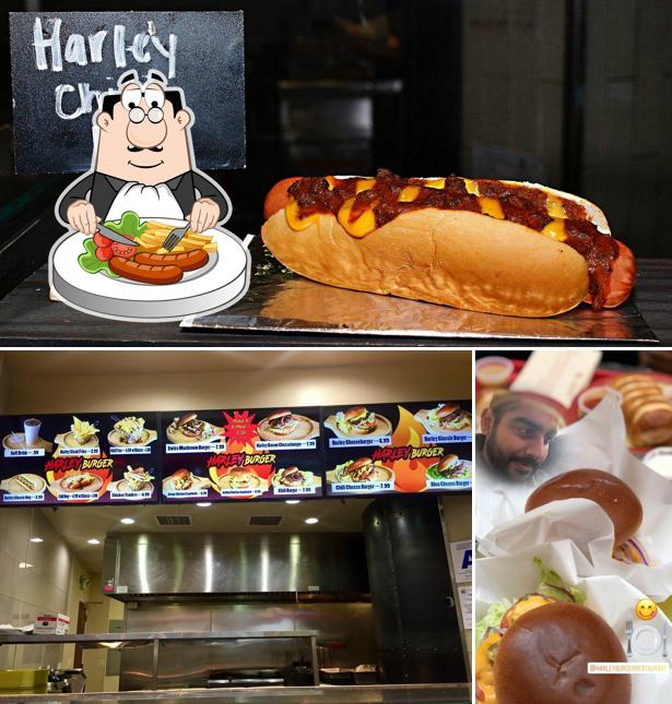Harley Burger in Riverside - Restaurant menu