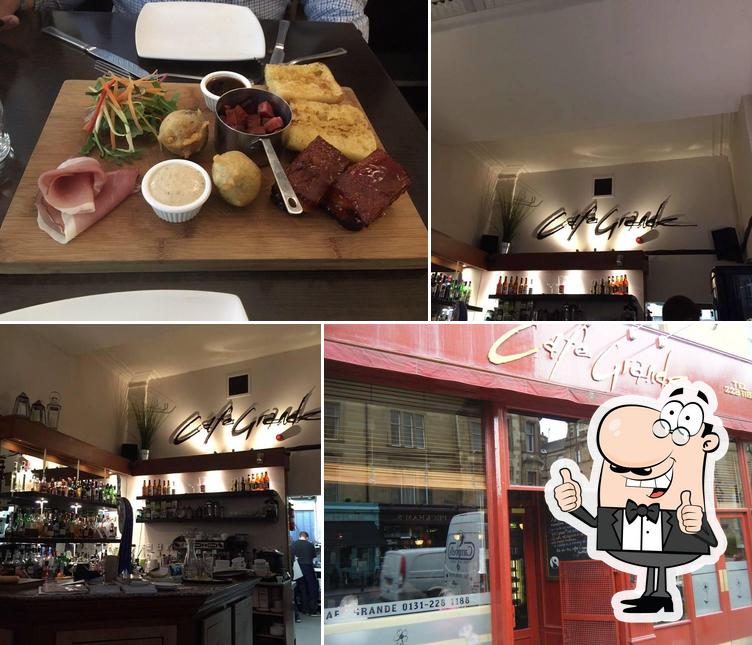 Cafe Grande, Edinburgh - Restaurant menu, prices and reviews