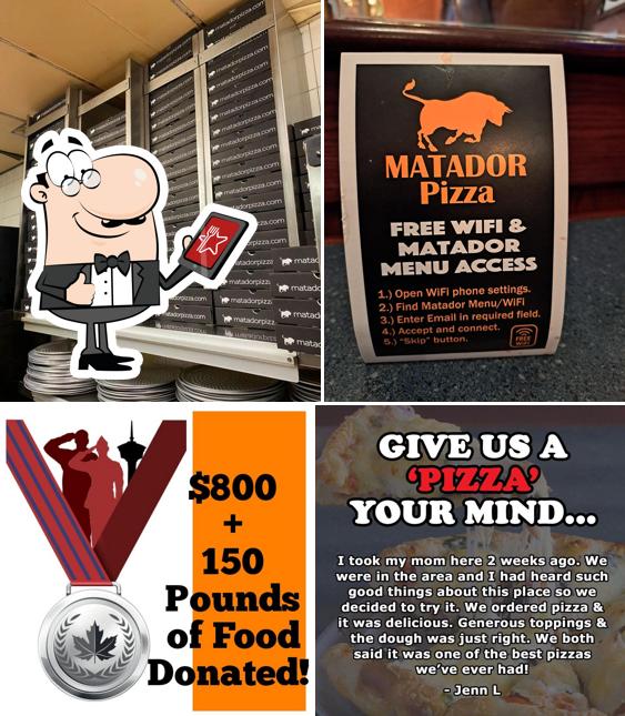 Matador Pizza, Calgary - Restaurant menu, prices and reviews