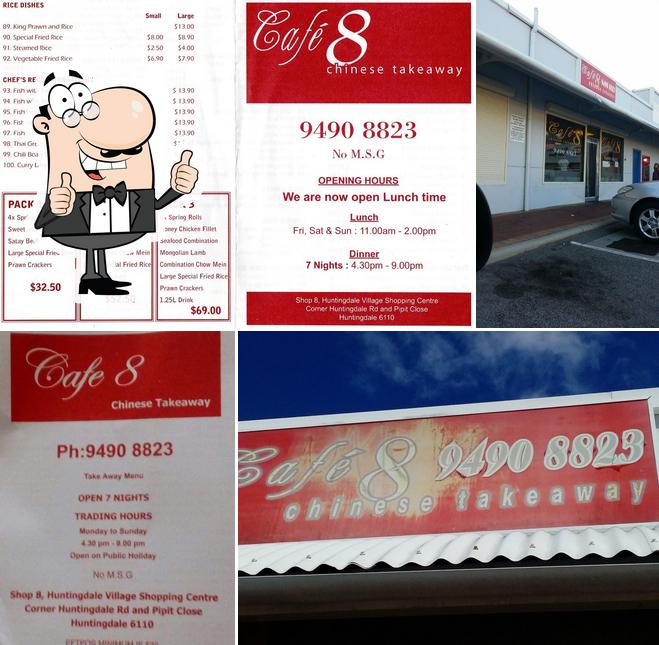Cafe 8, Huntingdale - Restaurant menu, prices and reviews