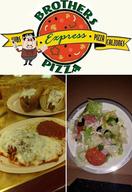 Brother's Pizza Express, 163 Cypresswood Dr in Spring - Restaurant menu ...