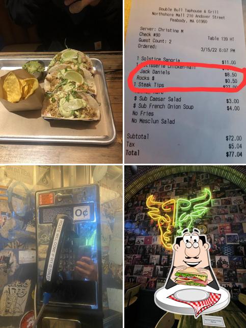 The Double Bull Taphouse, Peabody - Restaurant menu, prices and reviews