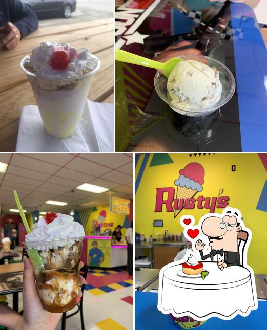 Rusty's Ice Cream, Fort Wayne - Restaurant menu, prices and reviews