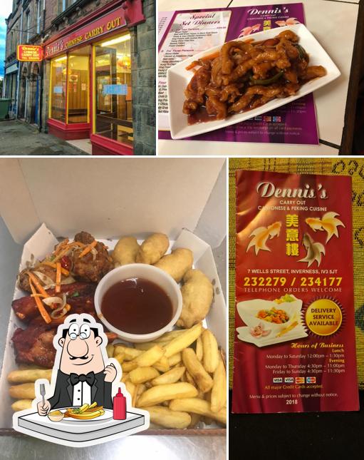 Dennis's Chinese Takeaway, Inverness - Restaurant menu, prices and reviews