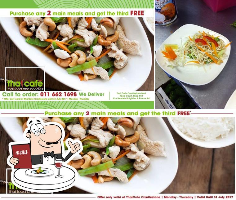 Thai Cafe Cradlestone - Restaurant menu, prices and reviews