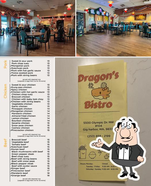 Dragon's Bistro, Gig Harbor - Restaurant menu, prices and reviews