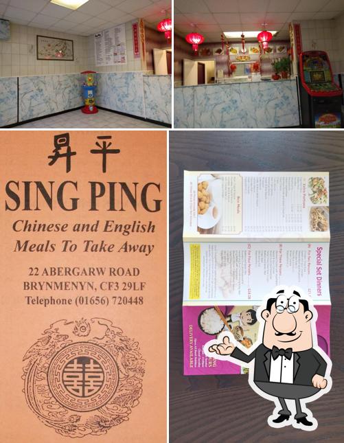 Sing Ping, Bridgend - Restaurant menu, prices and reviews