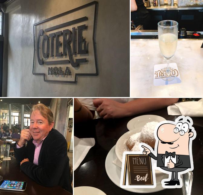 Coterie Restaurant & Oyster Bar, New Orleans - Restaurant menu, prices ...