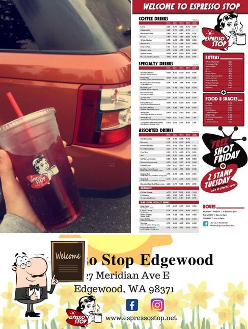 Espresso Stop, Edgewood - Restaurant menu, prices and reviews