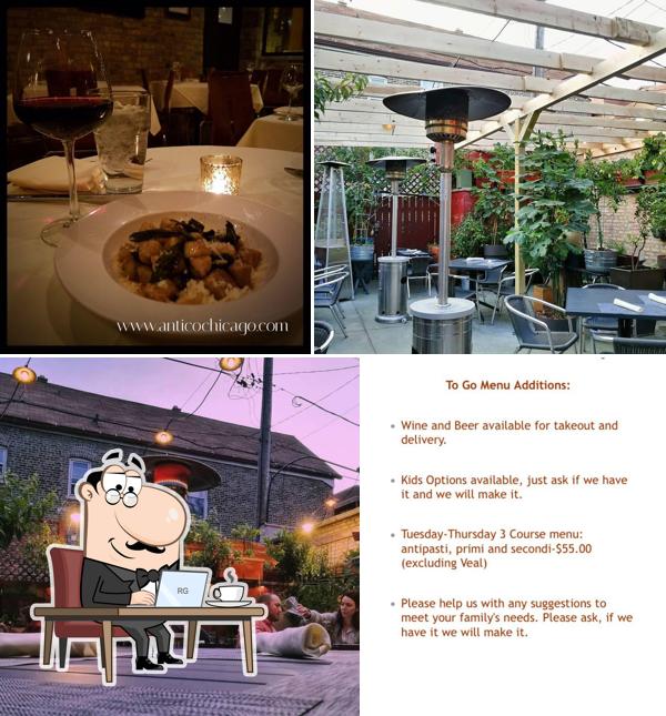 Antico, Chicago, Western - Restaurant menu, prices and reviews