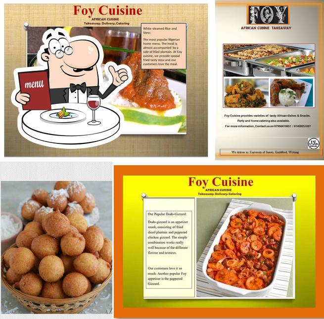Foy African Cuisine, 1-9 Commercial Way in Woking - Restaurant reviews