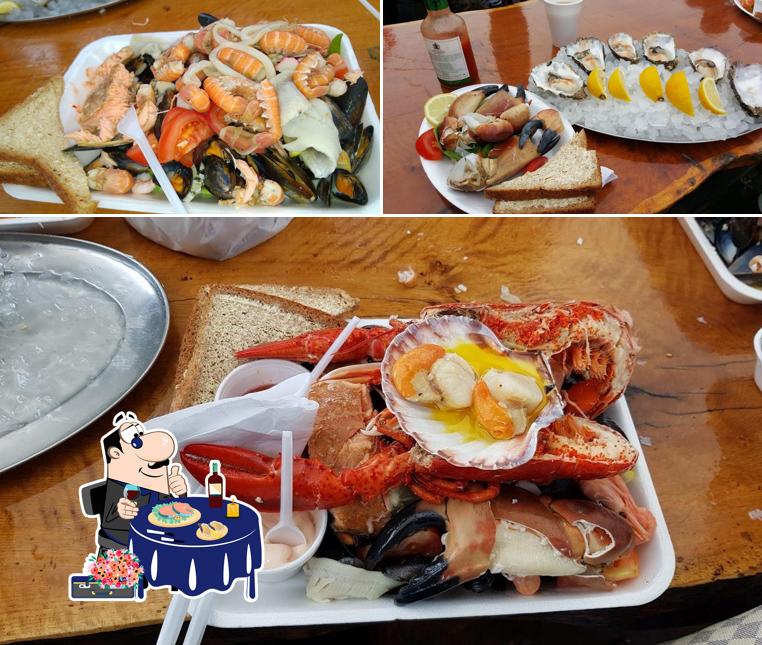 Oban Seafood Hut.. (Green Shack), Oban - Restaurant menu, prices and ...