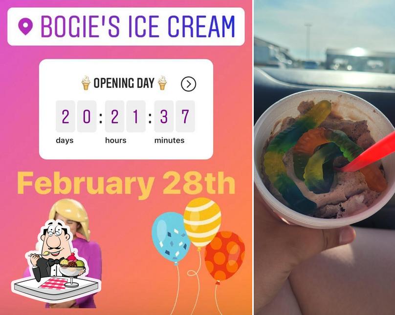 Bogie's Ice Cream, Winchester - Restaurant menu, prices and reviews