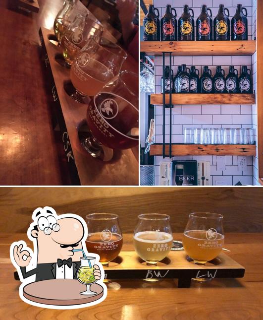 Zero Gravity Brewery, 716 Pine St in Burlington - Restaurant menu and ...