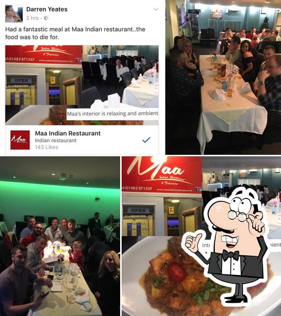 Maa Indian Restaurant, Beverley - Restaurant menu, prices and reviews