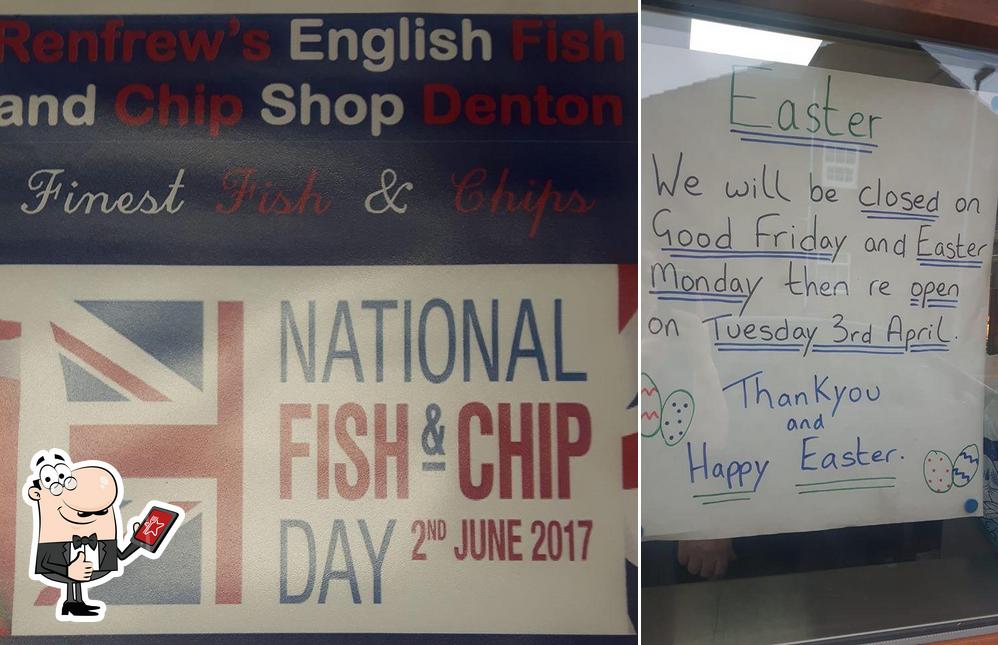 Renfrew's Chippy, Denton - Restaurant menu, prices and reviews