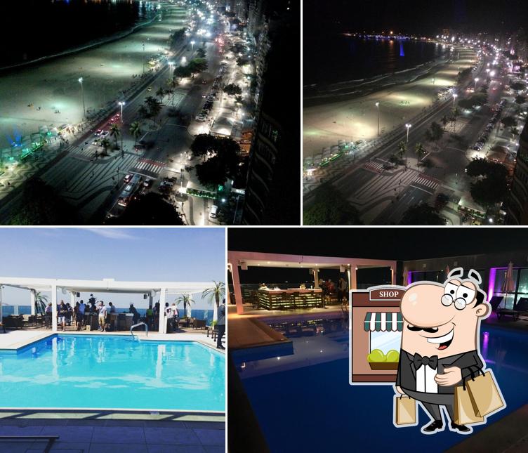Deck Lounge Bar, Rio de Janeiro, Pestana Rio Atlântica - Av. Atlântica ...