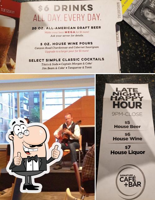 Signature Café and Bar in West New York - Restaurant menu and reviews