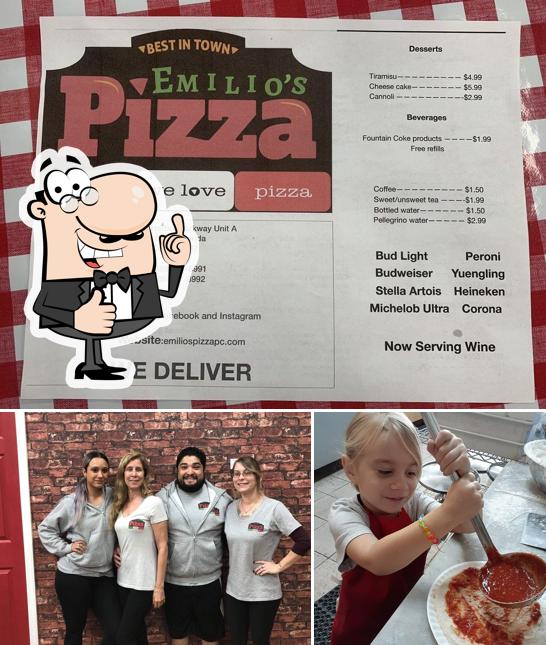 Emilio's Pizza in Palm Coast - Restaurant menu